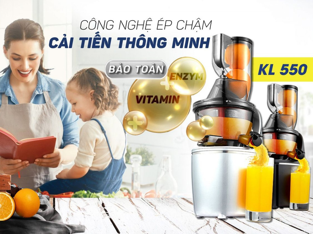 Máy ép chậm Kalite KL-550 - META.vn