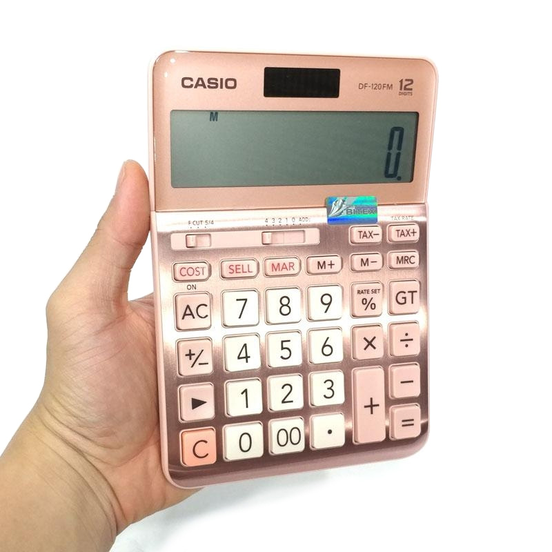 Máy tính Casio DF - 120FM - META.vn