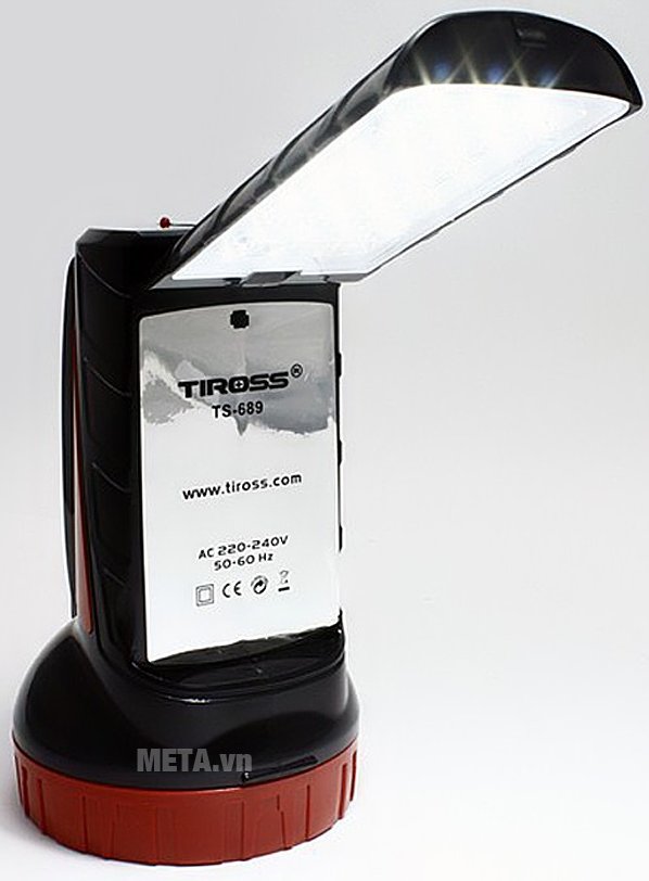 Đèn pin sạc điện Tiross TS-689 (19 bóng led) - META.vn