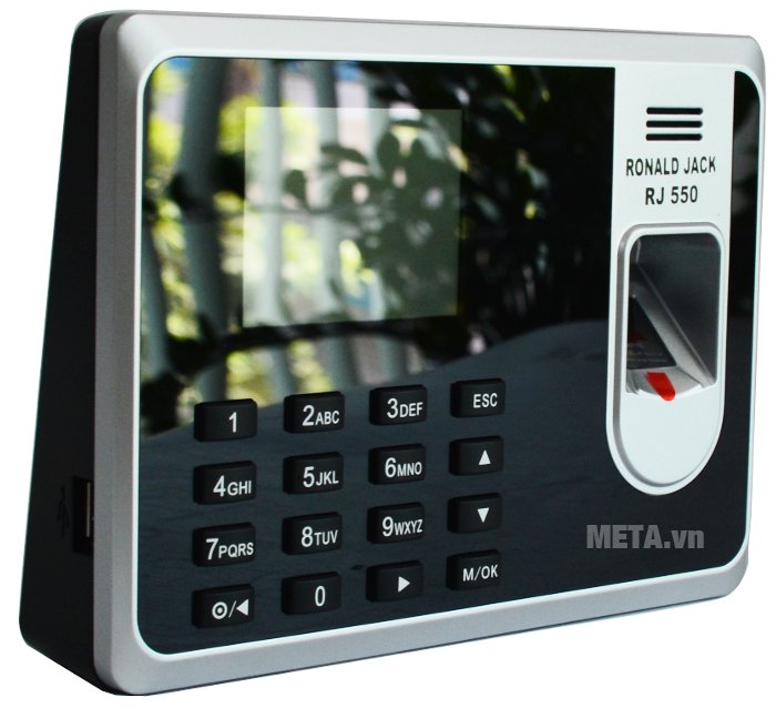 Máy chấm công vân tay Ronald Jack RJ 550 - META.vn
