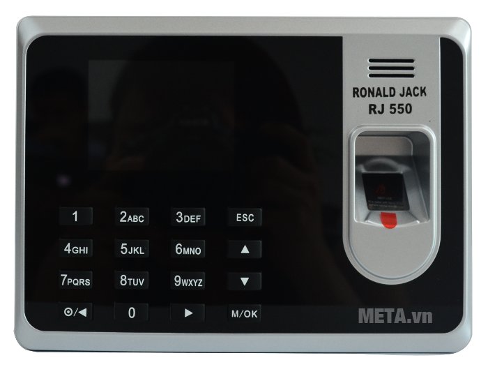 Máy chấm công vân tay Ronald Jack RJ 550 - META.vn