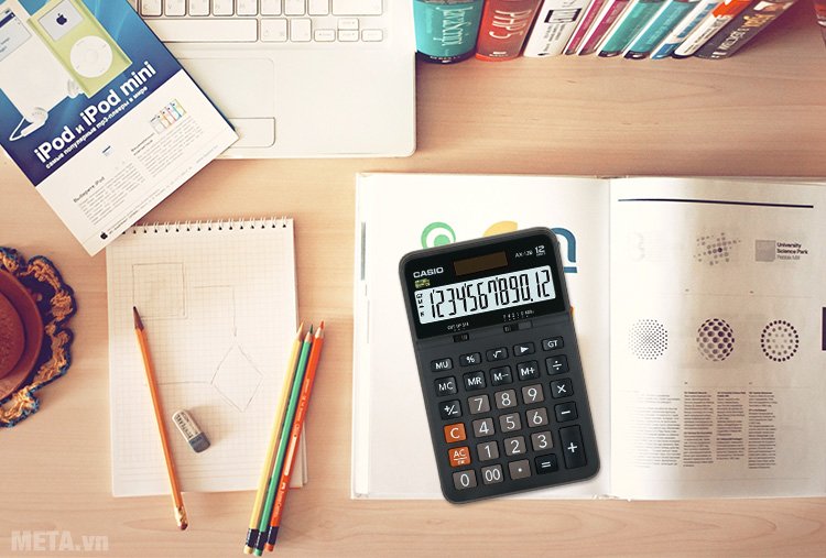 Máy tính bỏ túi Casio AX-12B - META.vn