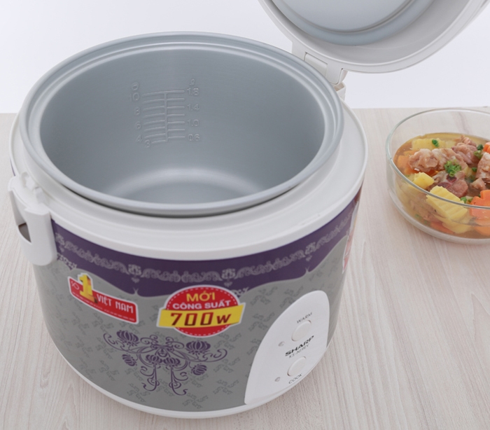 Nồi cơm điện nắp gài Sharp KS-N19EV 1.8 lít - META.vn