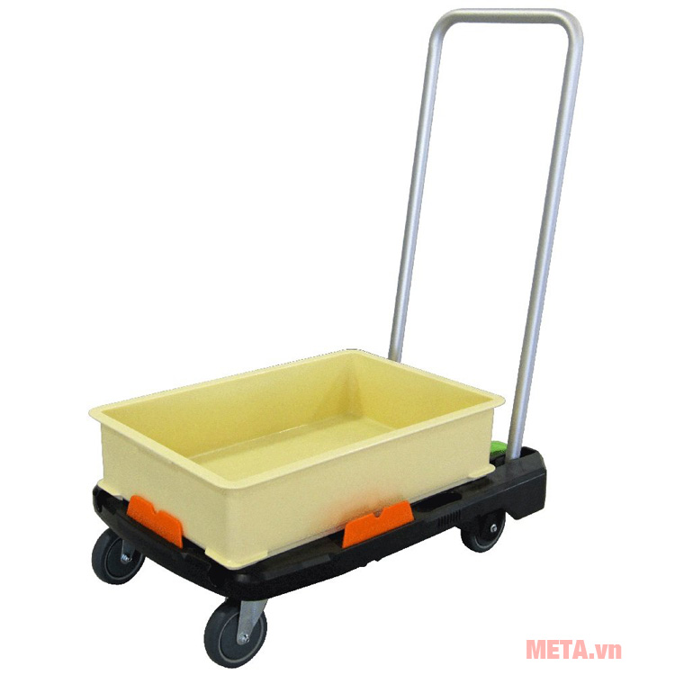 Xe đẩy hàng Nansin Nhật Bản CC-101KB2 (150kg) có khóa dừng - META.vn