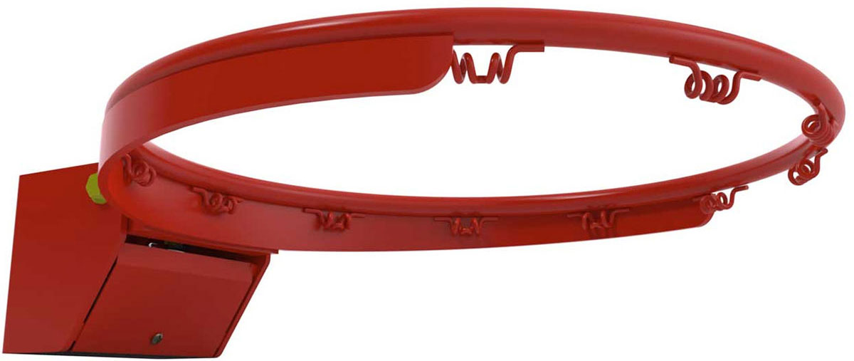 Vành rổ lò xo thi đấu lực tải 105kg với móc xoắn treo lưới S14364O ...