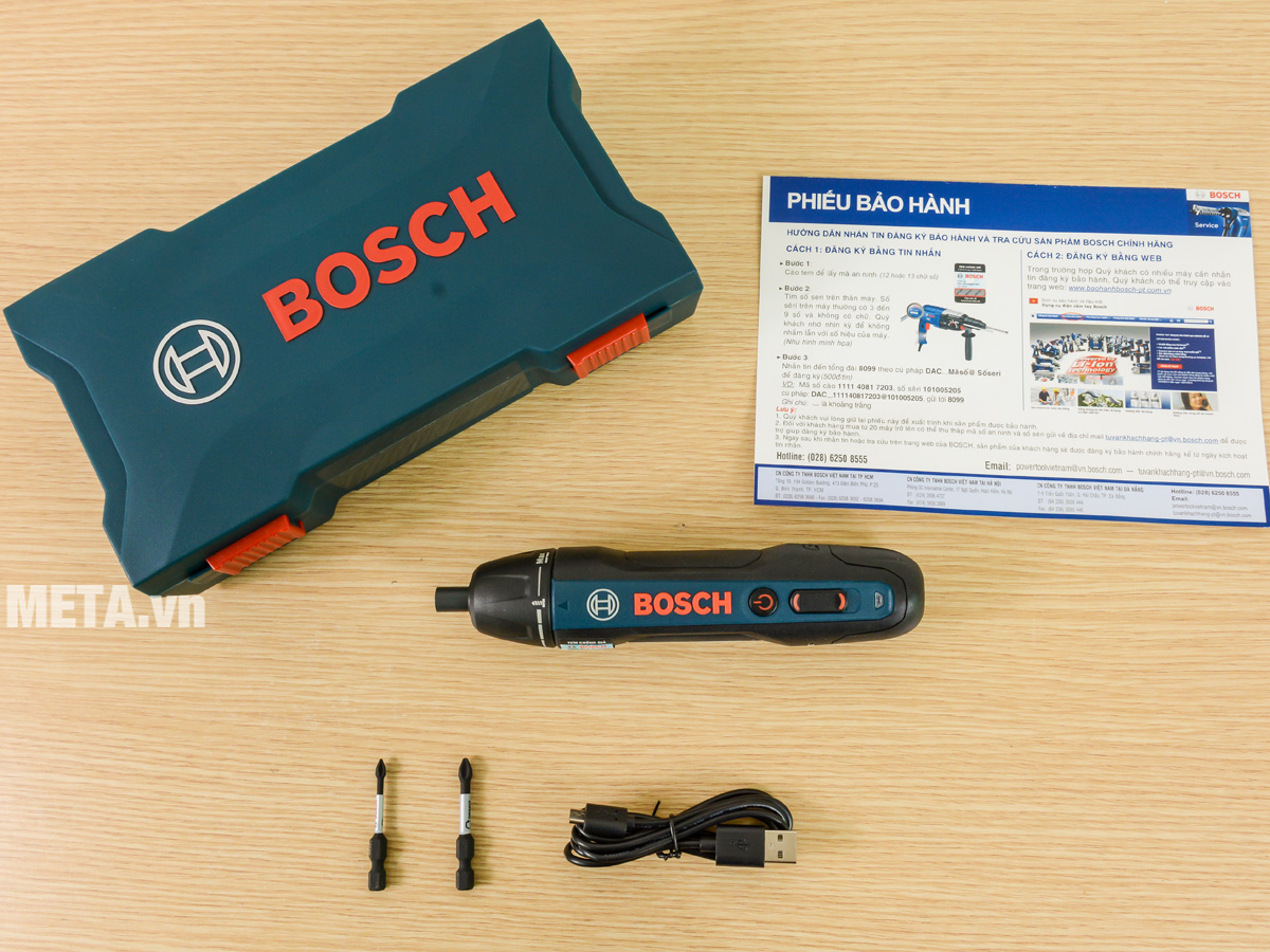 Máy vặn vít Bosch Go Gen 2 3.6V (06019H21L1) - META.vn