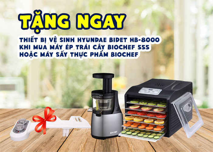 Máy ép trái cây Biochef 555 - META.vn