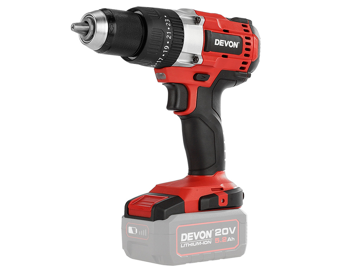 Thân máy khoan động lực 20V Devon 5283-Li-20TSI (không pin, sạc) - META.vn