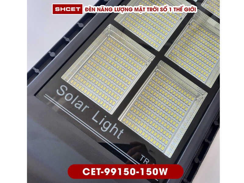 Đèn năng lượng mặt trời Solar SHCET CET-99150-150W (chiếu sáng 120m2 ...