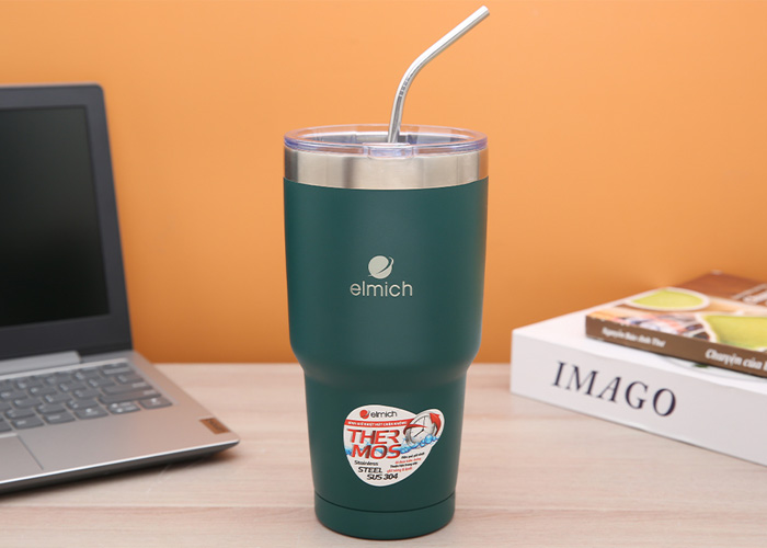 Cốc giữ nhiệt Elmich inox 304 890ml EL3677 - META.vn
