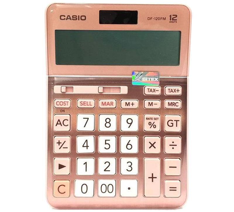 Máy tính Casio DF - 120FM - META.vn