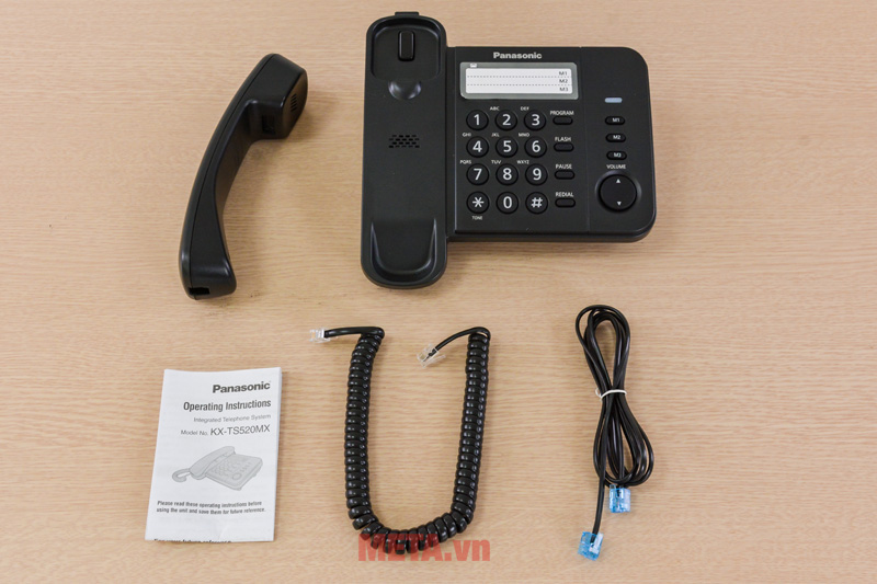 Điện thoại bàn Panasonic KX-TS520 - META.vn