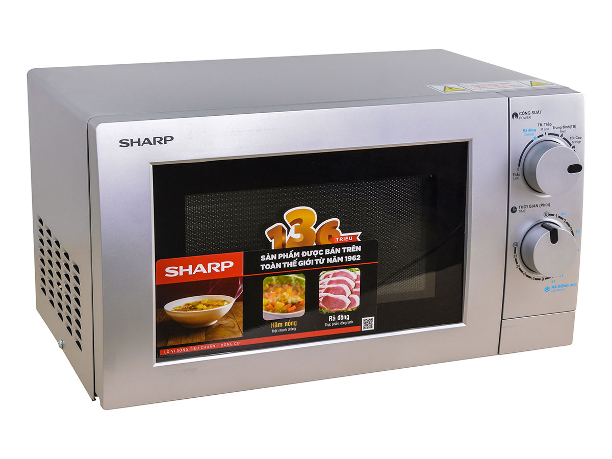 Lò vi sóng Sharp R-207VN-SL (20 lít) - META.vn