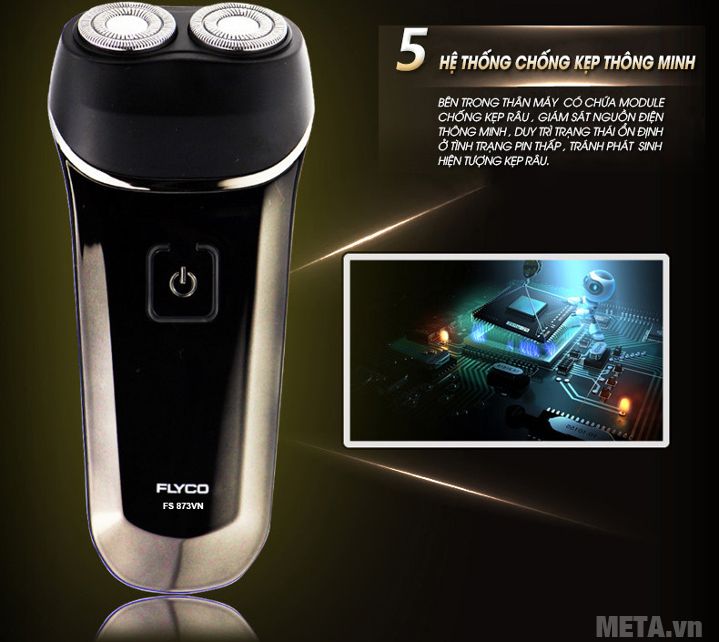 Máy cạo râu Flyco FS-873VN - META.vn