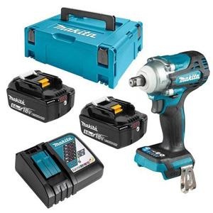 Máy siết bu lông dùng pin 18V Makita DTW190RFJX - META.vn
