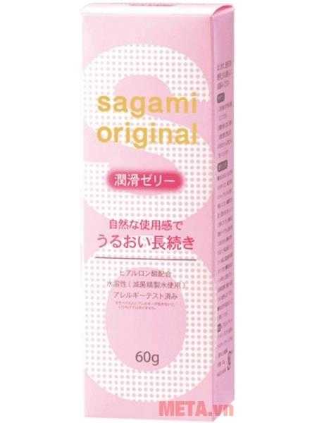 Gel bôi trơn Sagami Original tuýp 60g - META.vn