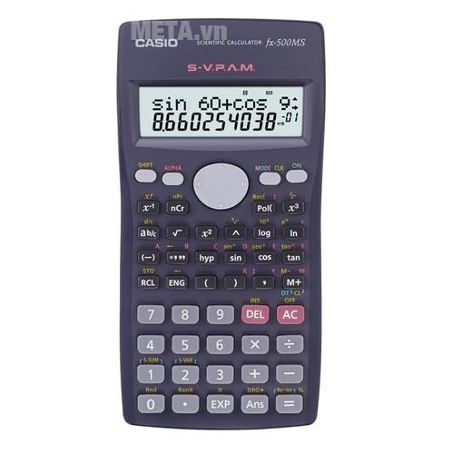 Máy tính bỏ túi Casio FX-500MS - META.vn