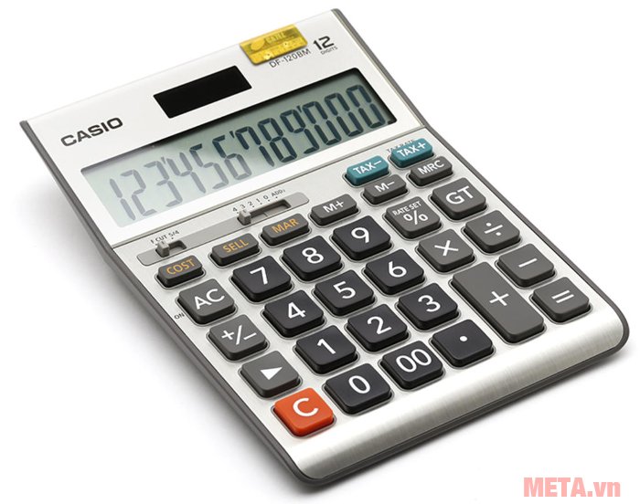 Máy tính Casio DF-120BM - META.vn