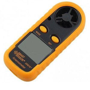 Máy đo tốc độ, lưu lượng, nhiệt độ gió Smart Sensor AR866A - META.vn